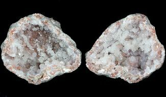 Pyrolusite Spray In Quartz Geode - Exceptional Specimen For Sale ...