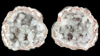 Pyrolusite Spray In Quartz Geode - Exceptional Specimen For Sale ...