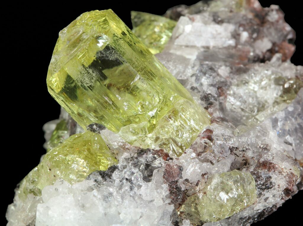 .63" Apatite Crystals with Quartz - Durango, Mexico (#64017) For Sale ...