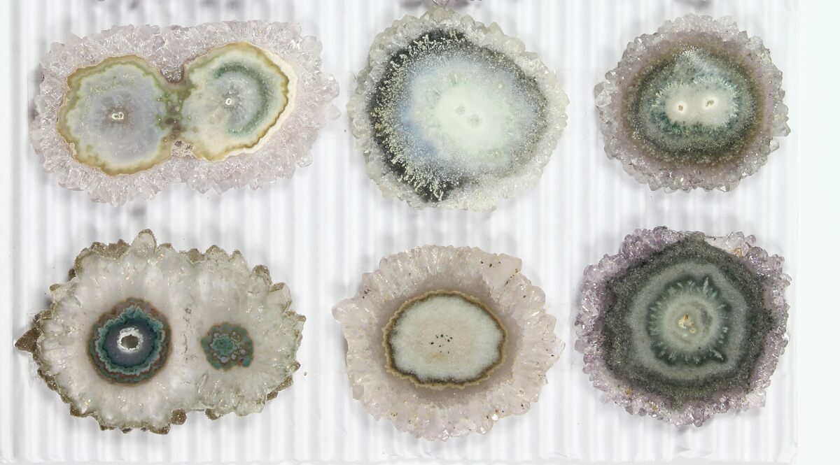 Lot: ~1.4" Amethyst Stalactite Slices (15 Pieces) (#101744) For Sale ...