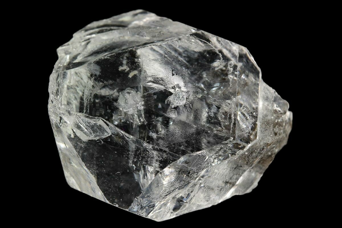 1.05" Pakimer Diamond with Petroleum Inclusions - Pakistan (#135978 ...