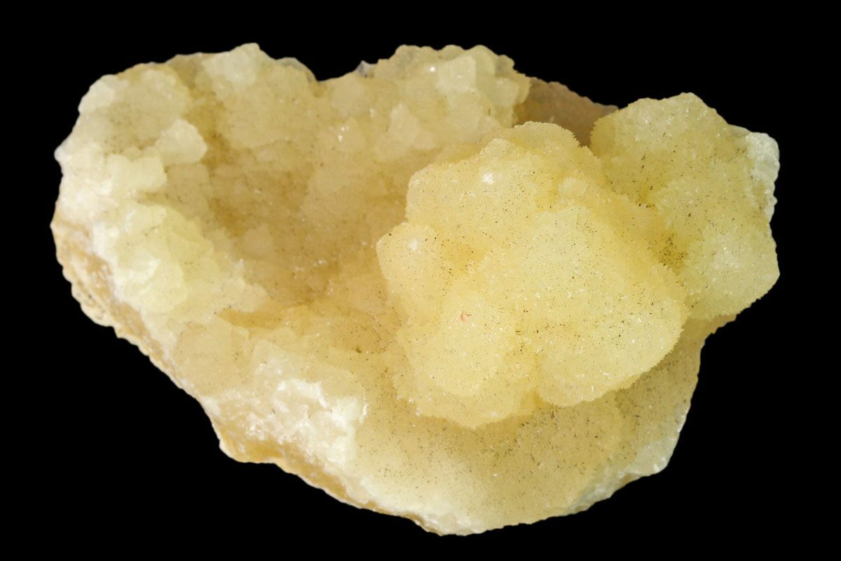 2.1" Yellow Aragonite Formation - Peru For Sale (#142629) - FossilEra.com