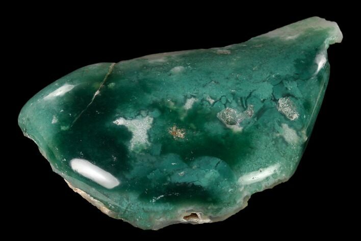 4.4" Polished Mtorolite (Chrome Chalcedony) - Zimbabwe (#148220) For ...