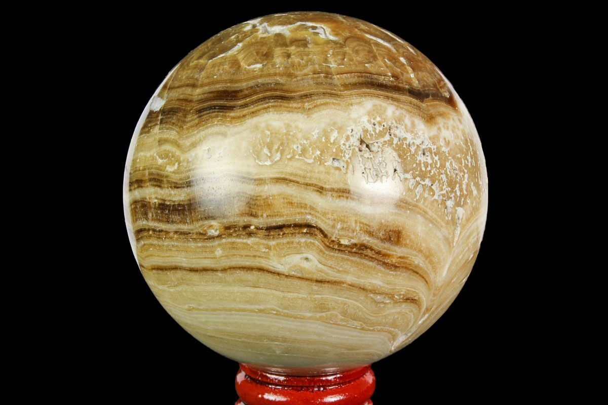 2.9" Polished Chocolate Calcite Sphere - Pakistan (#149525) For Sale ...