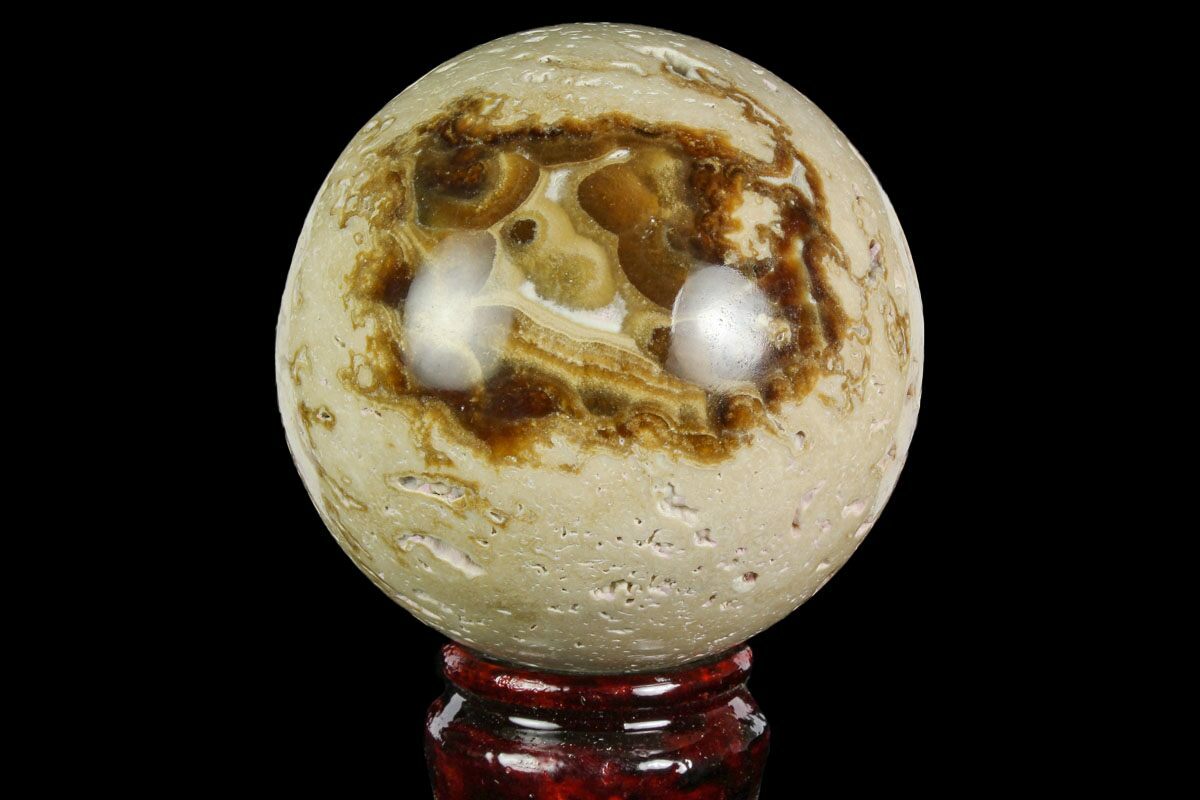 2.9" Polished Chocolate Calcite Sphere - Pakistan (#149527) For Sale ...