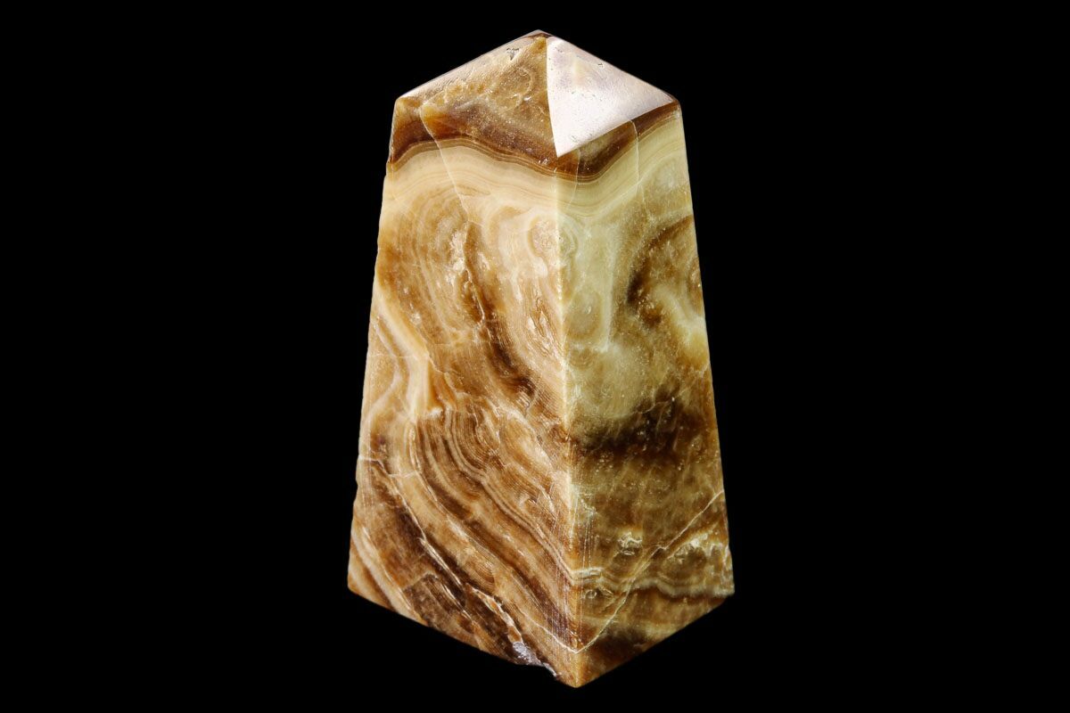 2.7" Polished Chocolate Calcite Tower - Pakistan (#149481) For Sale ...
