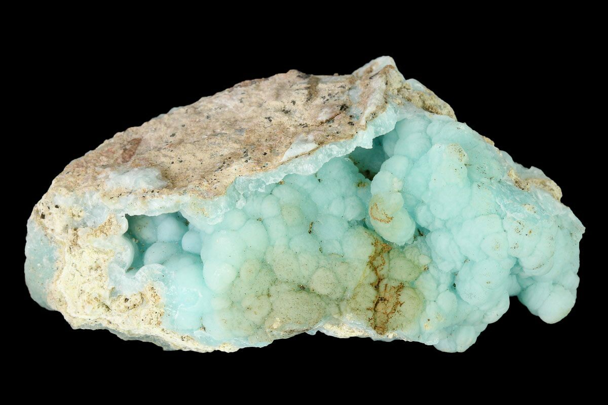 2.2" Powder Blue Hemimorphite Formation - 79 Mine, Arizona (#144585 ...