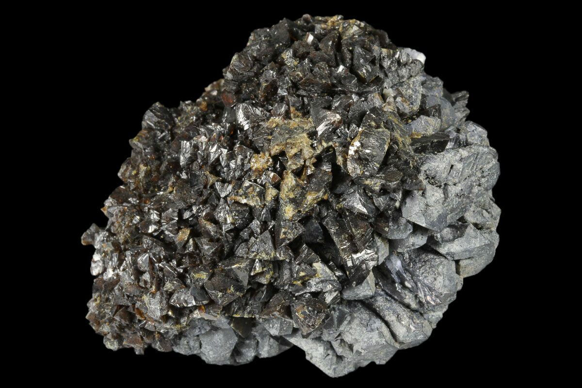 2.1" Sphalerite On Galena Specimen - Pine Point Mine, Canada (#174025 ...