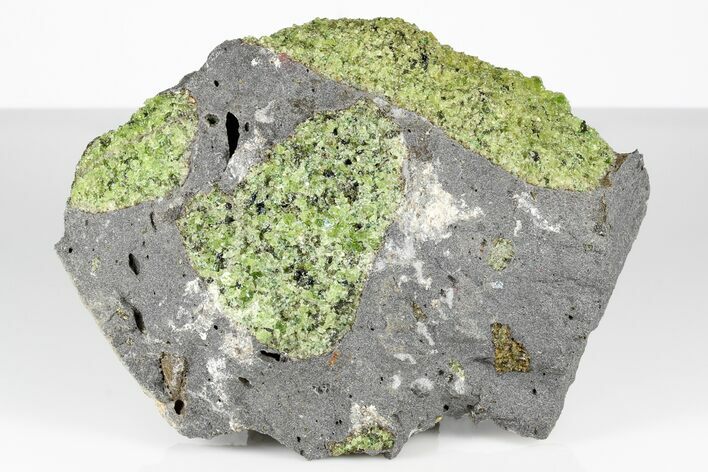 7" Peridot in Basalt - Arizona (#186415) For Sale - FossilEra.com