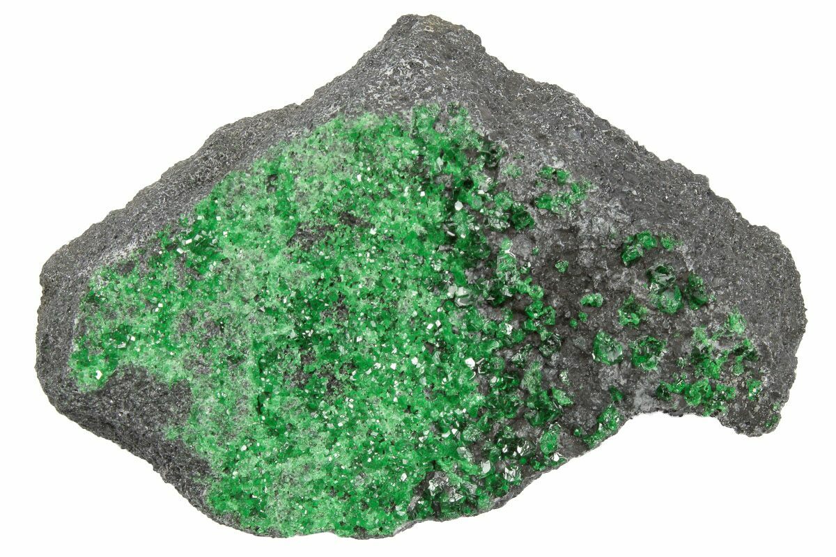 1.6" Green Uvarovite (Garnet Group) Cluster - Russia (#195602) For Sale ...