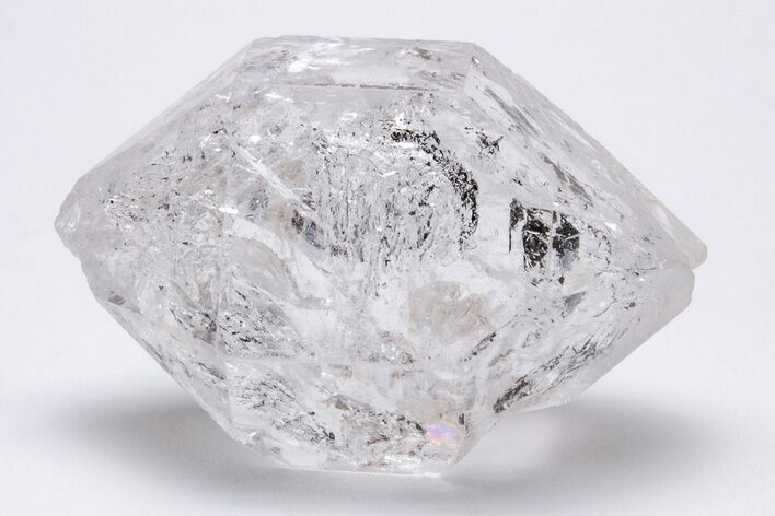 1.47" Pakimer Diamond with Carbon Inclusions - Pakistan (#204107) For ...