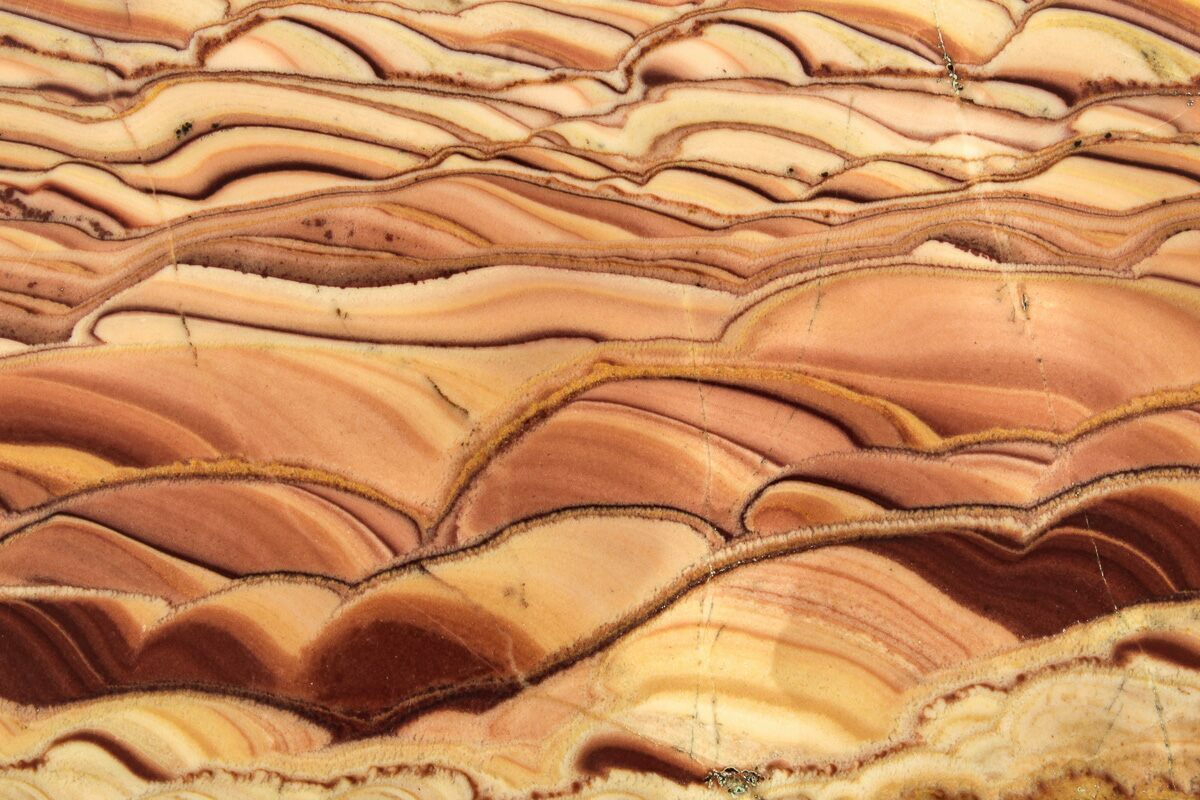 7.1" Polished Slab Of Rolling Hills Dolomite - Mexico (#207425) For ...
