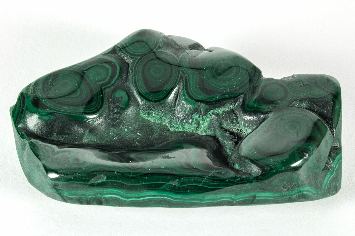 3.5" Vibrant, Polished Malachite Specimen - Congo (#208456) For Sale ...