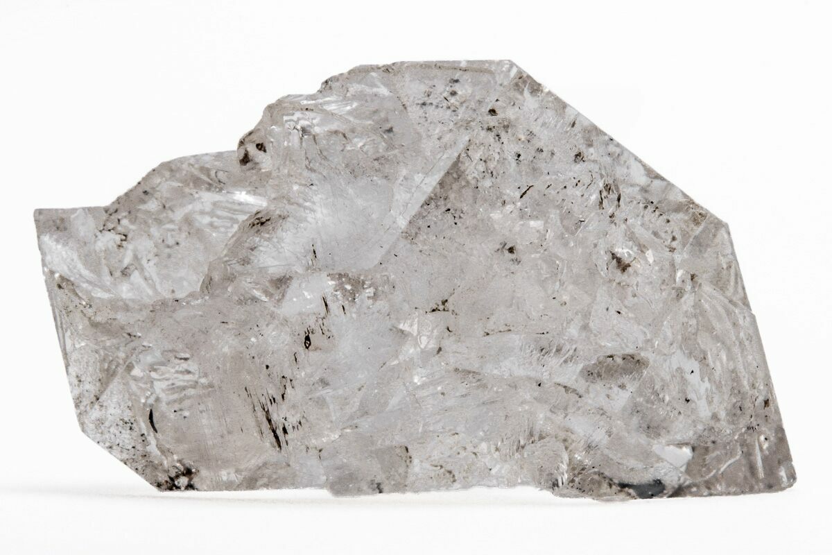 1.25" Pakimer Diamond Crystal Cluster with Carbon Inclusions - Pakistan ...