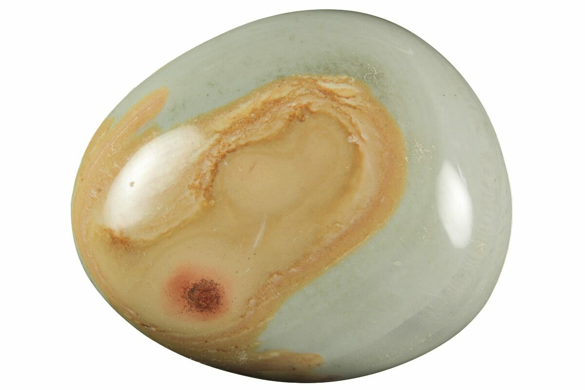 2.85" Polished Polychrome Jasper Palm Stone - Madagascar (#217859) For ...