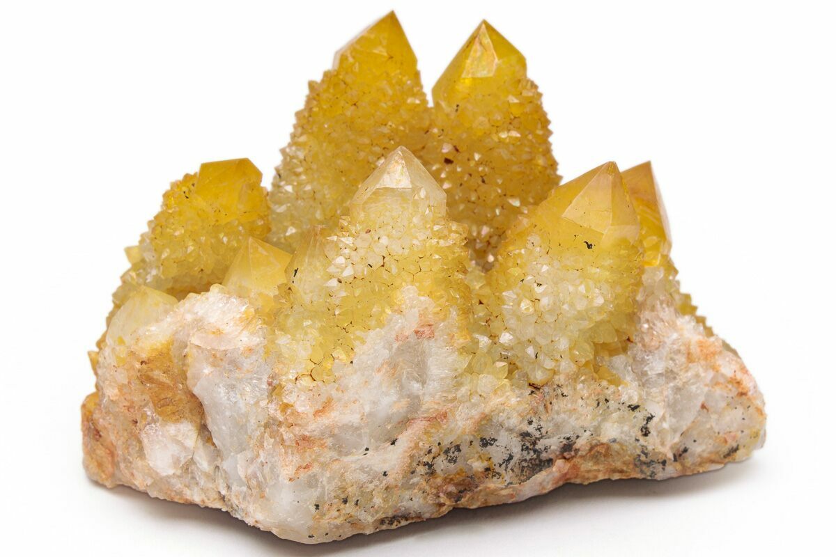 3.2" Sunshine Cactus Quartz Crystal Cluster - South Africa (#217986 ...