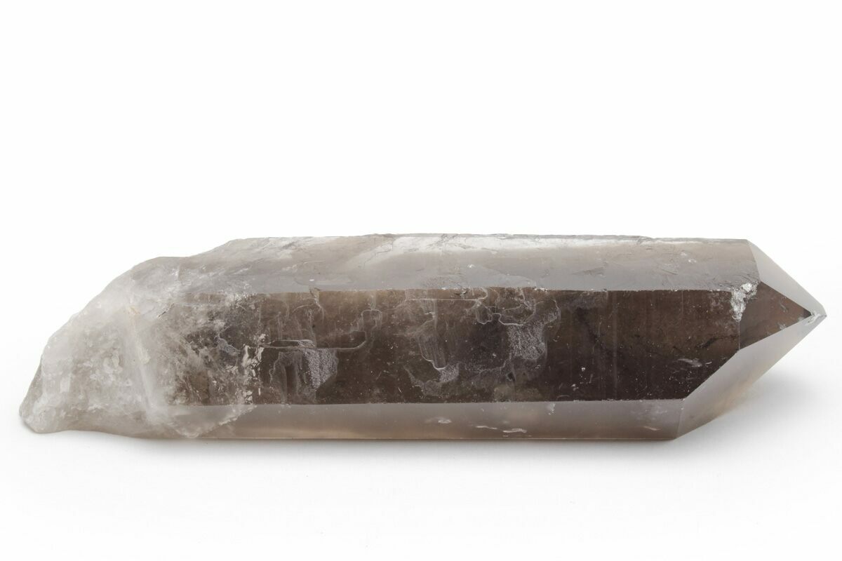 6" Natural Smoky Quartz Crystal - Brazil (#219120) For Sale - FossilEra.com