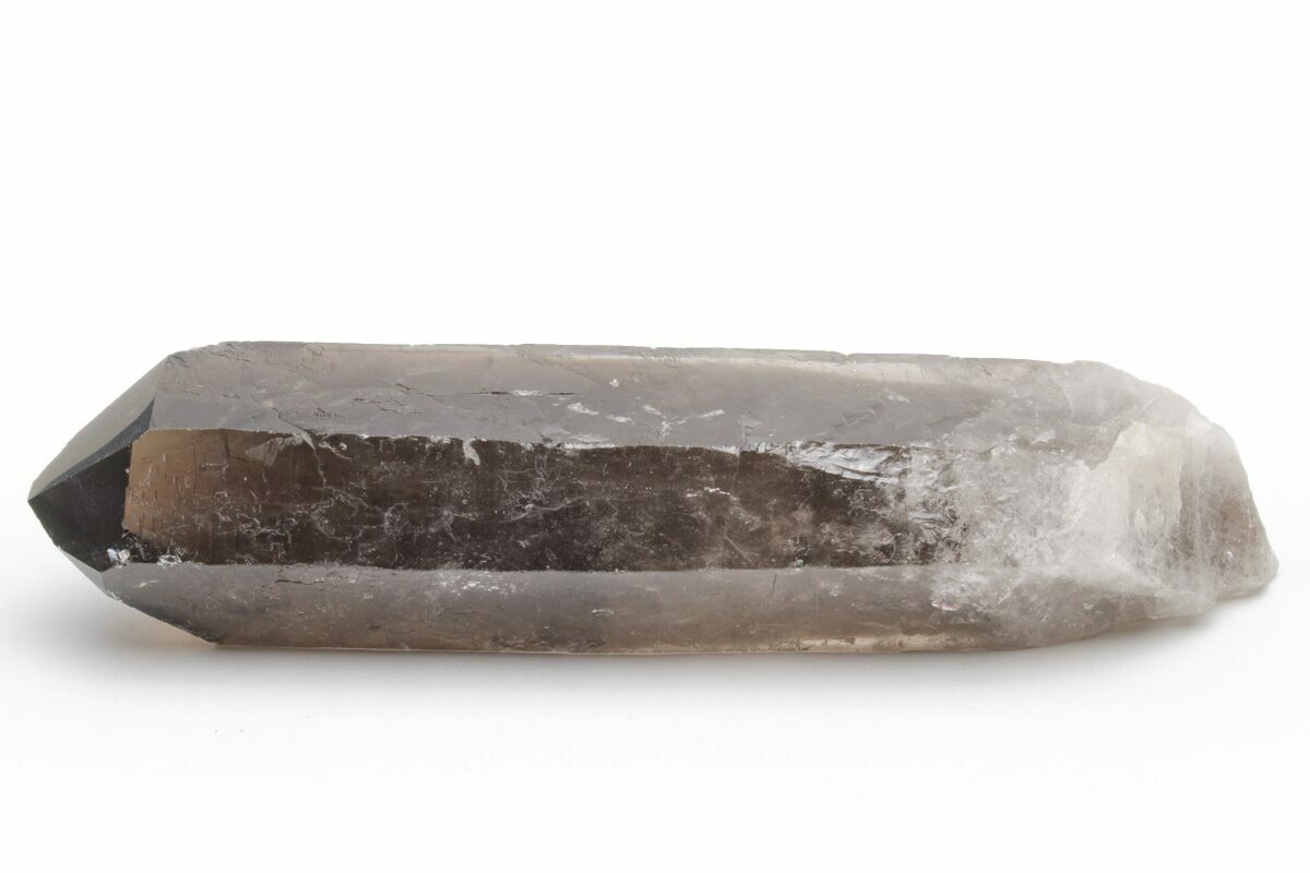 6" Natural Smoky Quartz Crystal - Brazil (#219120) For Sale - FossilEra.com