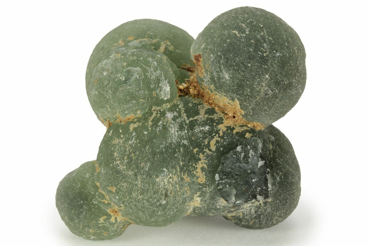 1.8" Botryoidal Prehnite and Epidote Inclusions - Mali (#220465) For ...
