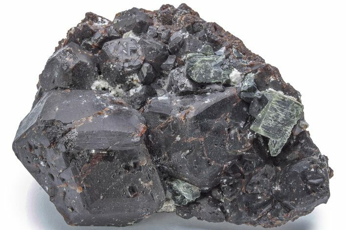 2.7" Andradite Garnet Cluster with Hedenbergite - Inner Mongolia ...