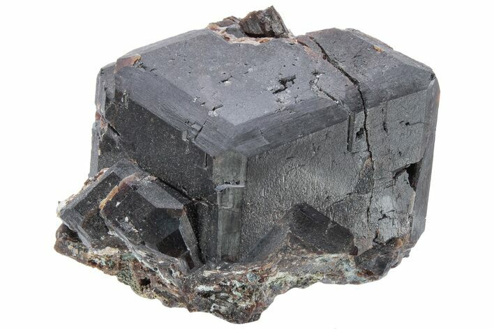 2.1" Jet-Black Andradite Garnet Cluster - Inner Mongolia (#225118) For ...