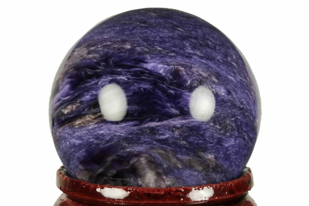 1.15" Polished Purple Charoite Sphere - Siberia (#212336) For Sale ...