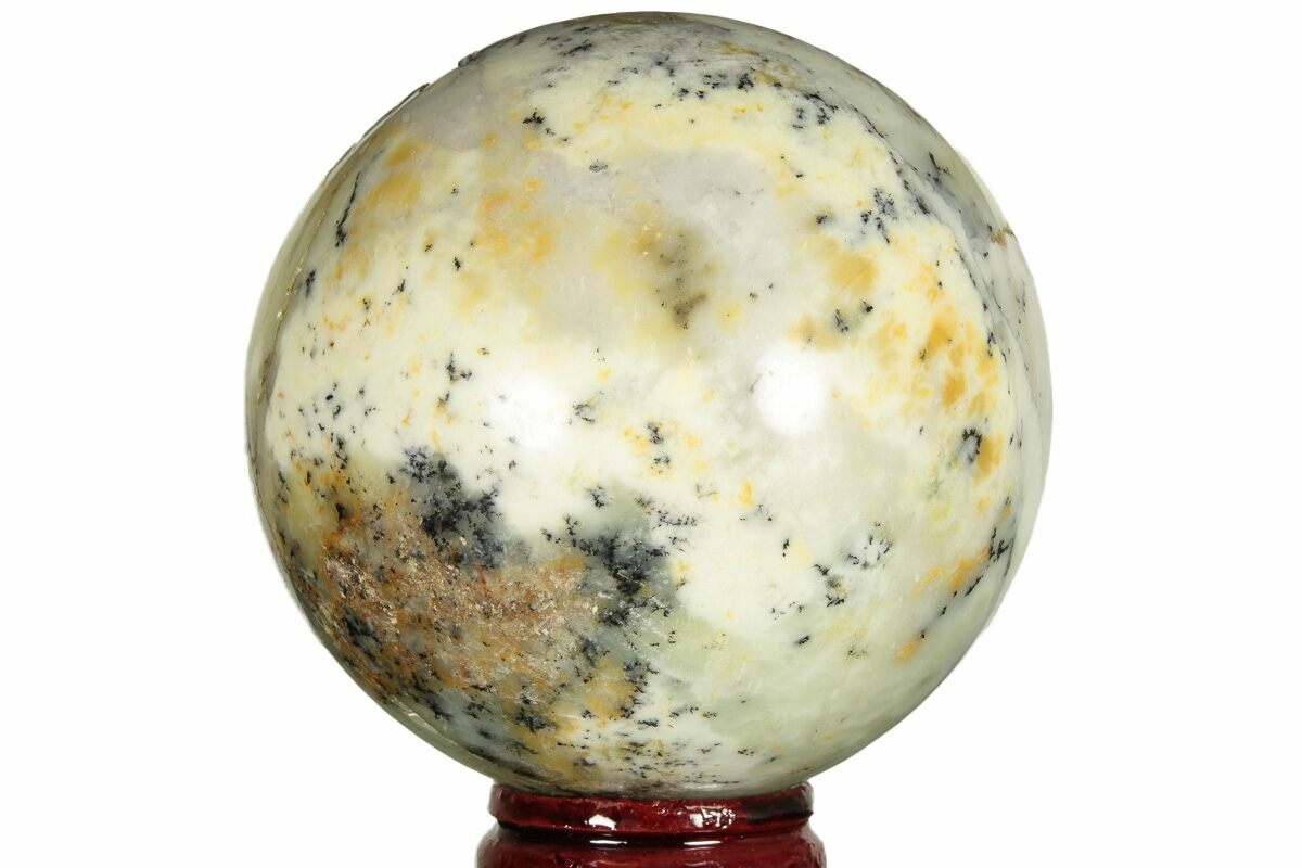 2.6" Polished Dendritic Agate Sphere - Madagascar (#218905) For Sale ...