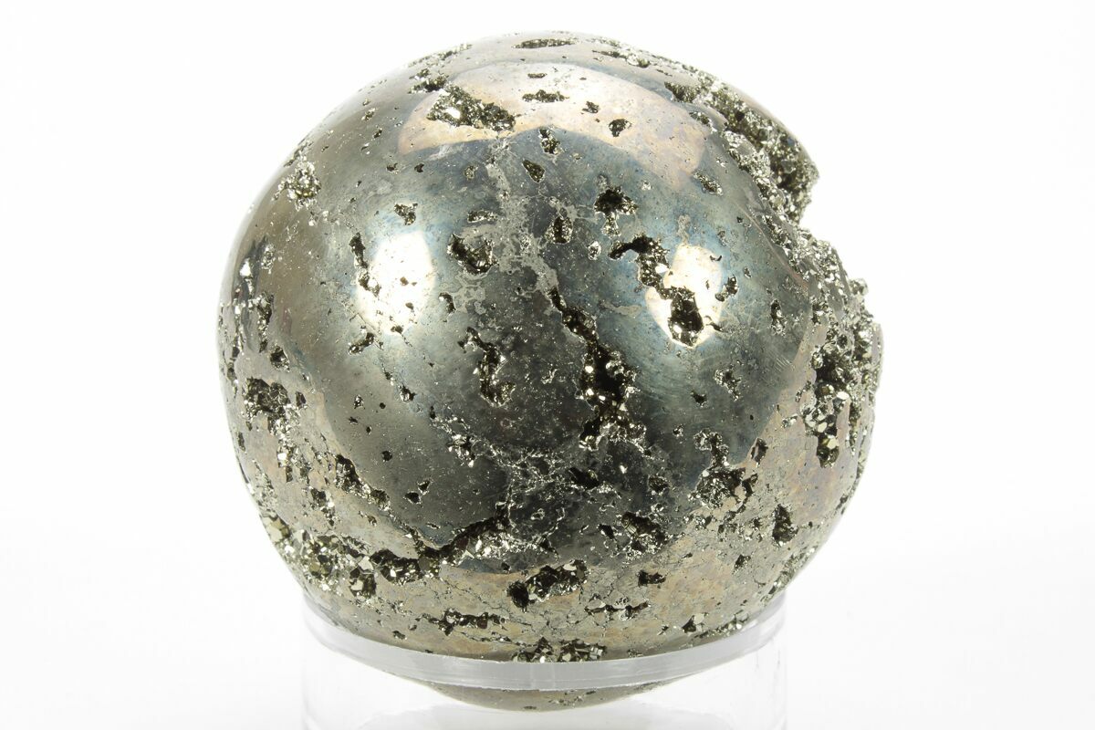 2.35" Polished Pyrite Sphere - Peru (#228369) For Sale - FossilEra.com
