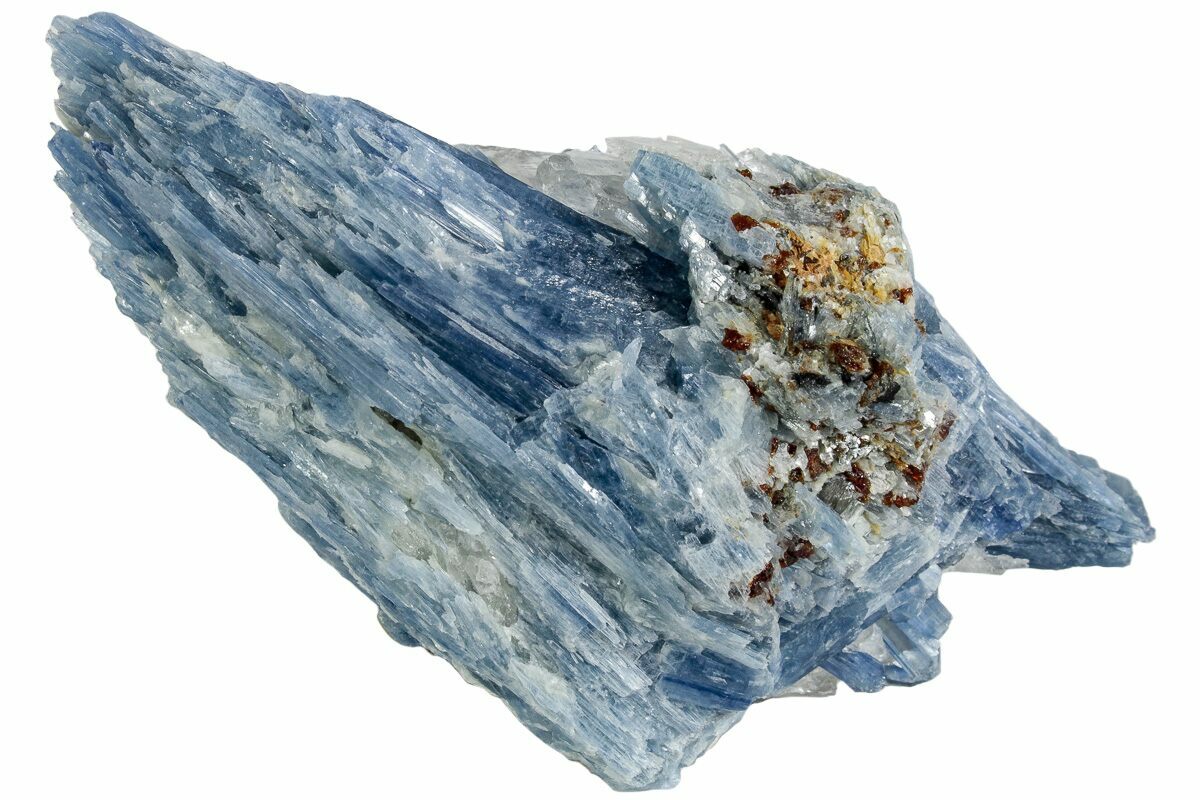 3.4" Vibrant Blue Kyanite Crystals In Quartz - Brazil (#229804) For ...