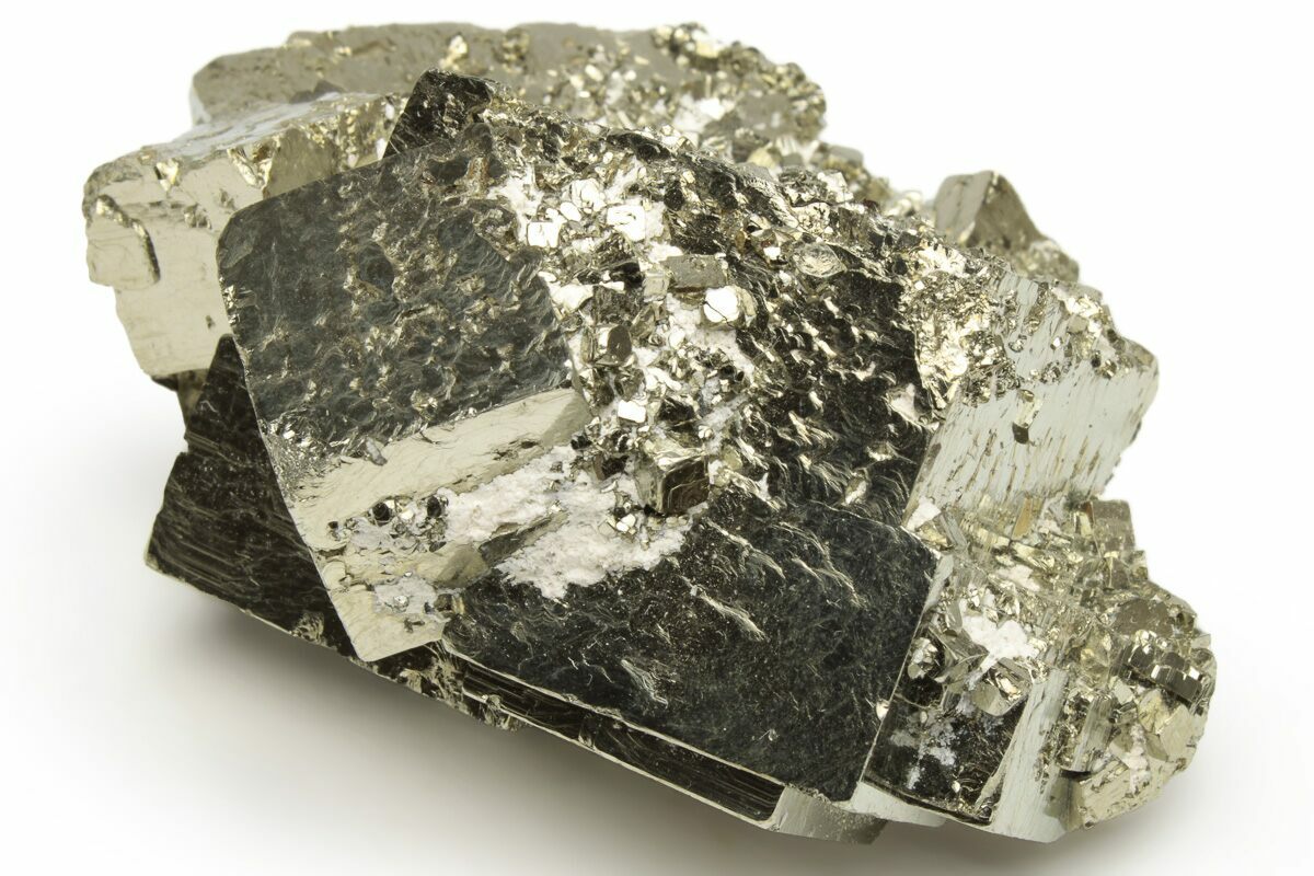 3.5" Gleaming, Cubic Pyrite Crystal Cluster - Peru (#231563) For Sale ...