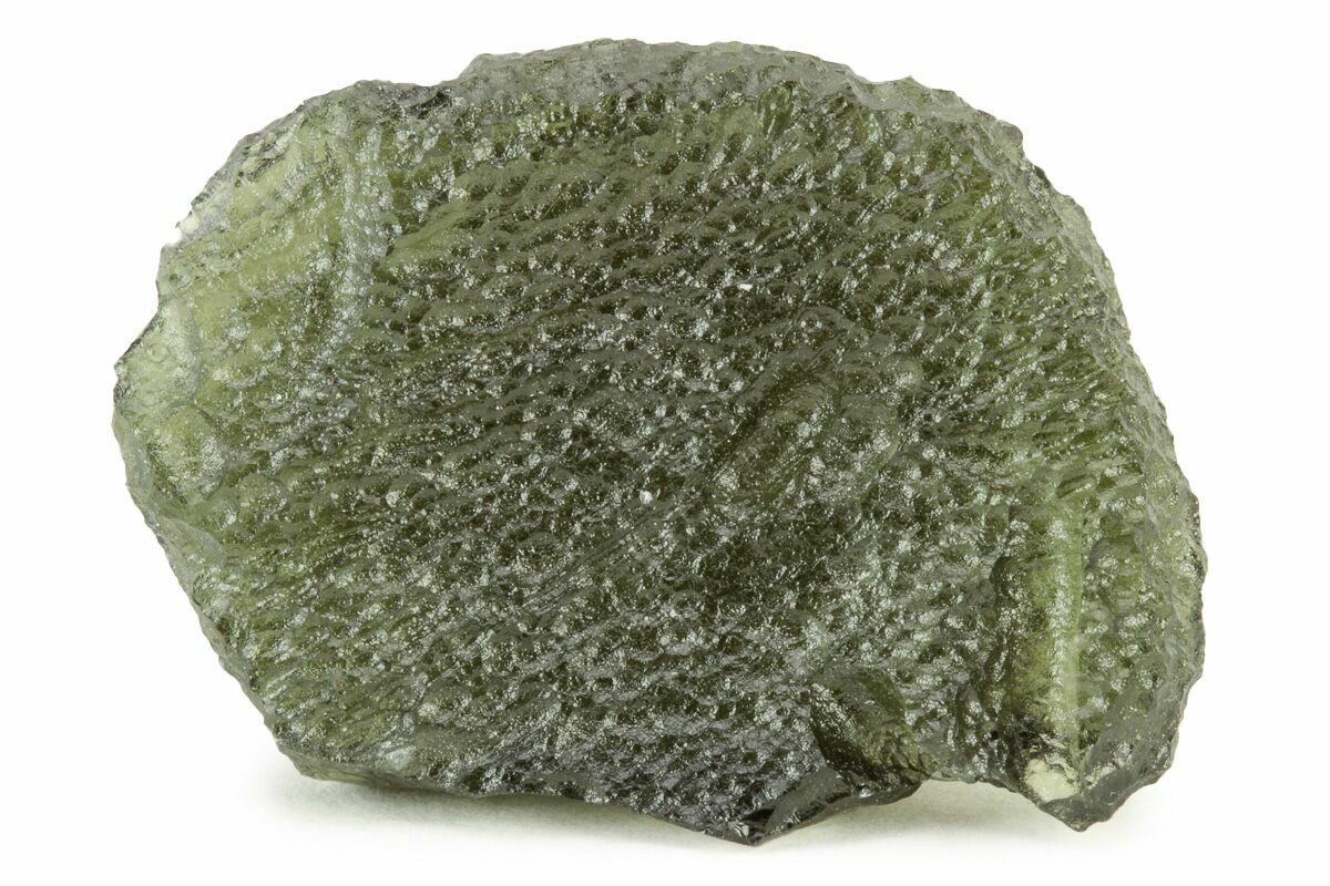 1.3" Green Moldavite Tektite (7.9 g) - Czech Republic (#240903) For ...