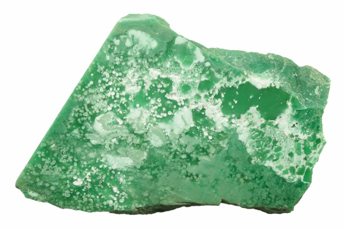 3" Polished Pastel Green Variscite Slice - Amatrice Hill, Utah (#241193 ...