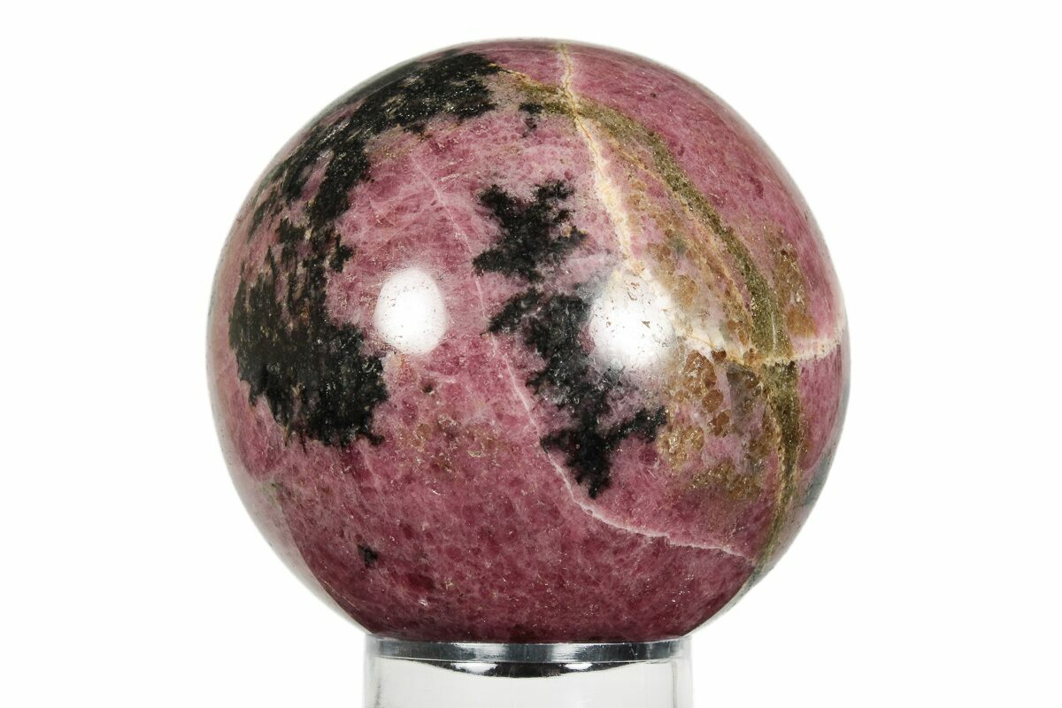 2.4" Polished Rhodonite Sphere - Madagascar (#245345) For Sale ...
