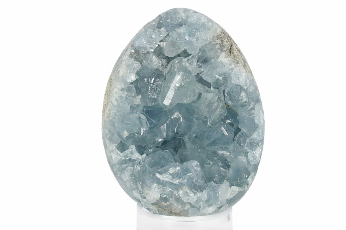 2.7" Crystal Filled Celestine (Celestite) "Egg" Geode - Madagascar ...