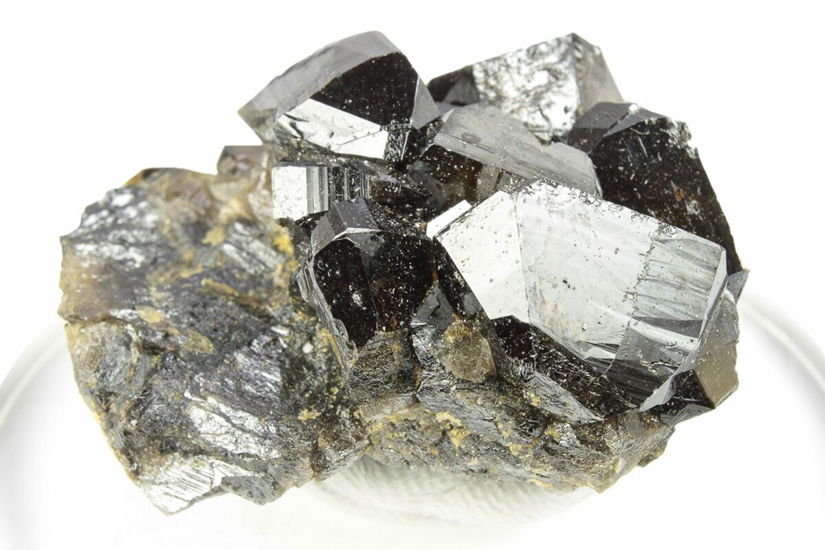1.45" Gemmy Cassiterite Crystal Cluster - Viloco Mine, Bolivia (#249670 ...