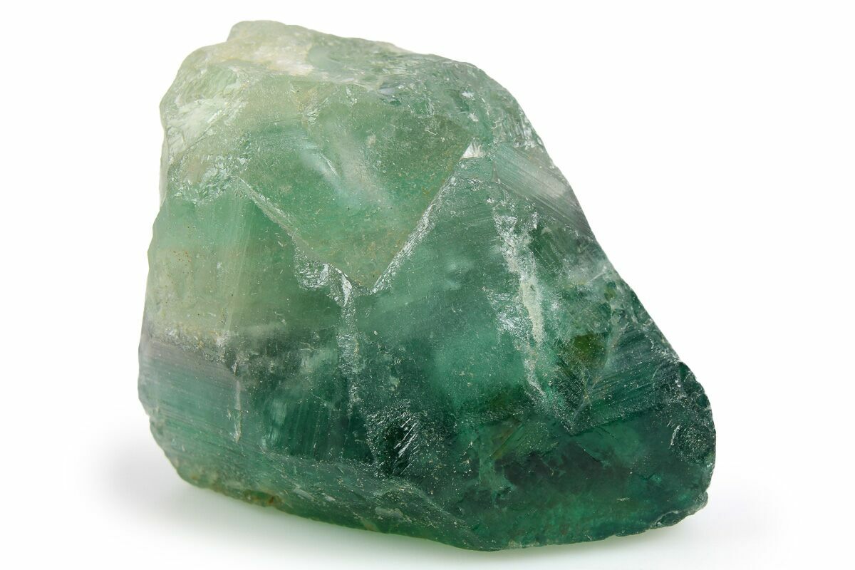 1.65" Green, Fluorescent, Cubic Fluorite Crystals - Madagascar (#253591 ...