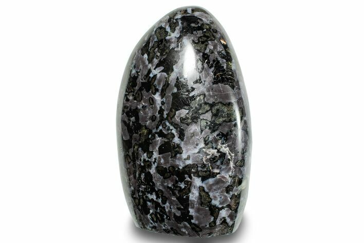 3.9" Free-Standing, Polished, Indigo Gabbro - Madagascar (#250770) For ...