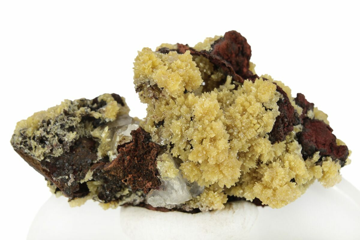 1.45" Mimetite Crystal Clusters on Limonitic Matrix - Mexico (#256286 ...