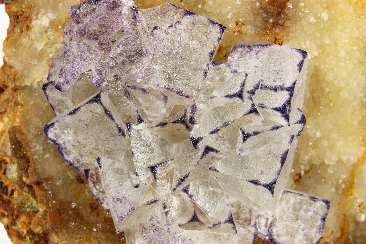 3.45" Purple Edge Fluorite - Qinglong Mine, China (#258115) For Sale ...