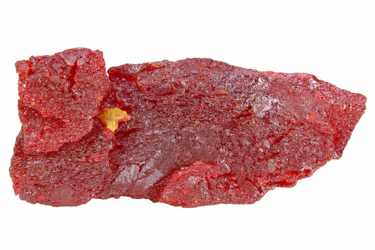 1.75" Vibrant-Red Realgar Specimen with Orpiment - Russia (#256989) For ...
