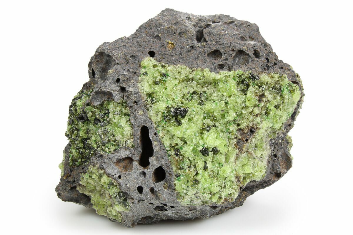 3.25" Peridot in Basalt - Arizona (#259431) For Sale - FossilEra.com