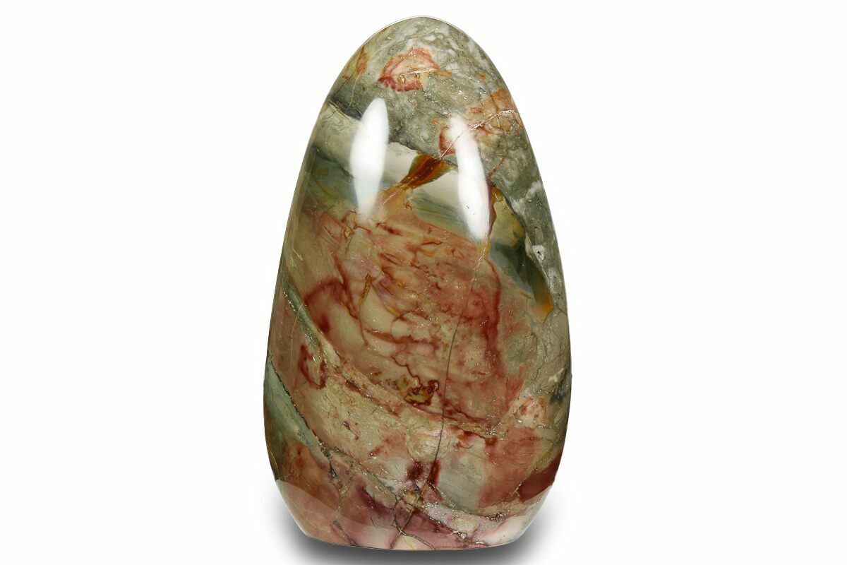 6.25" Free-Standing, Polished Jasper - Madagascar (#261277) For Sale ...