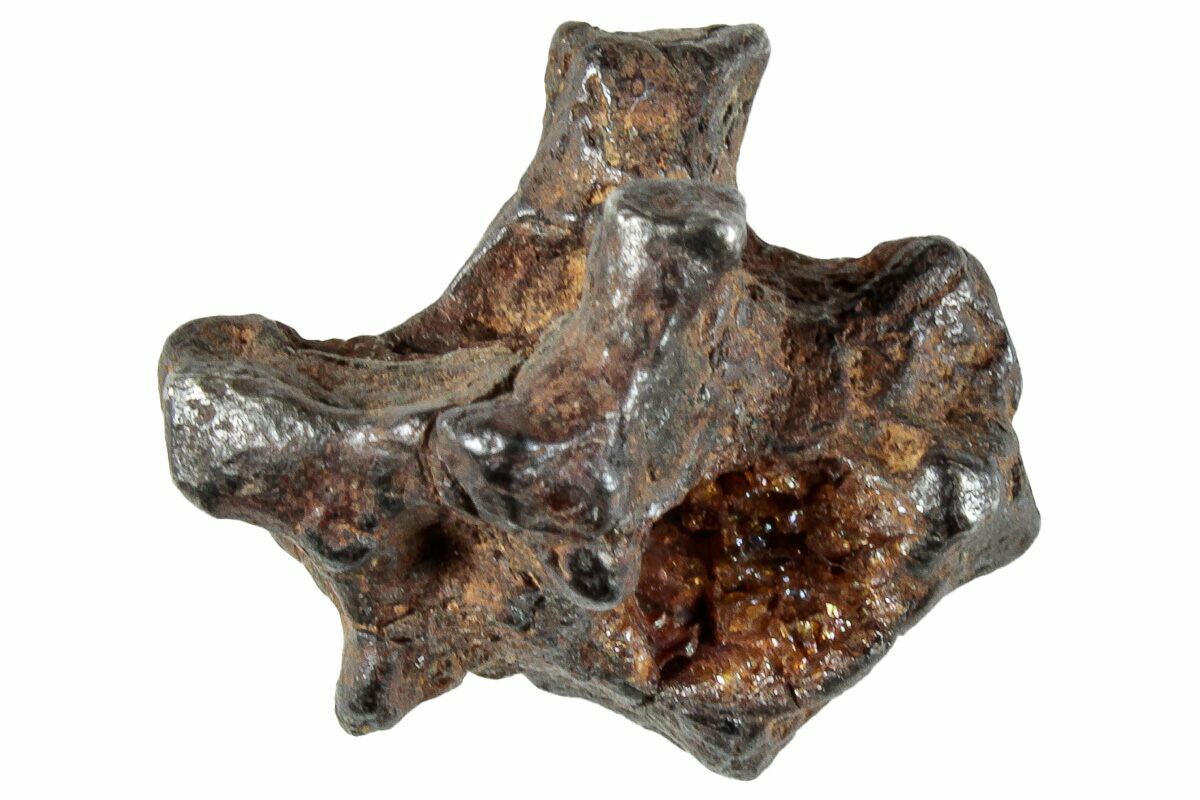 .71" Sericho Pallasite Meteorite (3.55 g) Metal Skeleton (#267401) For ...