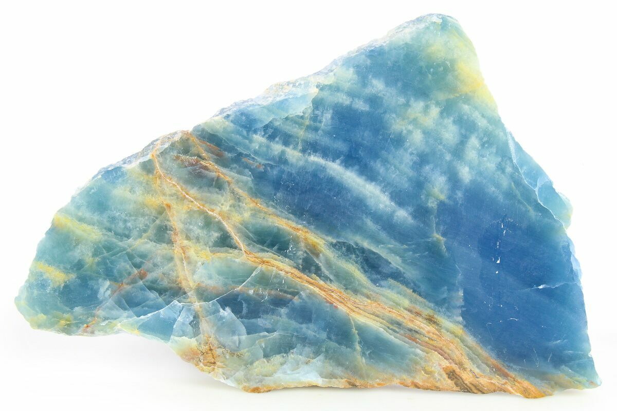 7.05" Polished Blue Calcite Slab - Argentina (#264368) For Sale ...