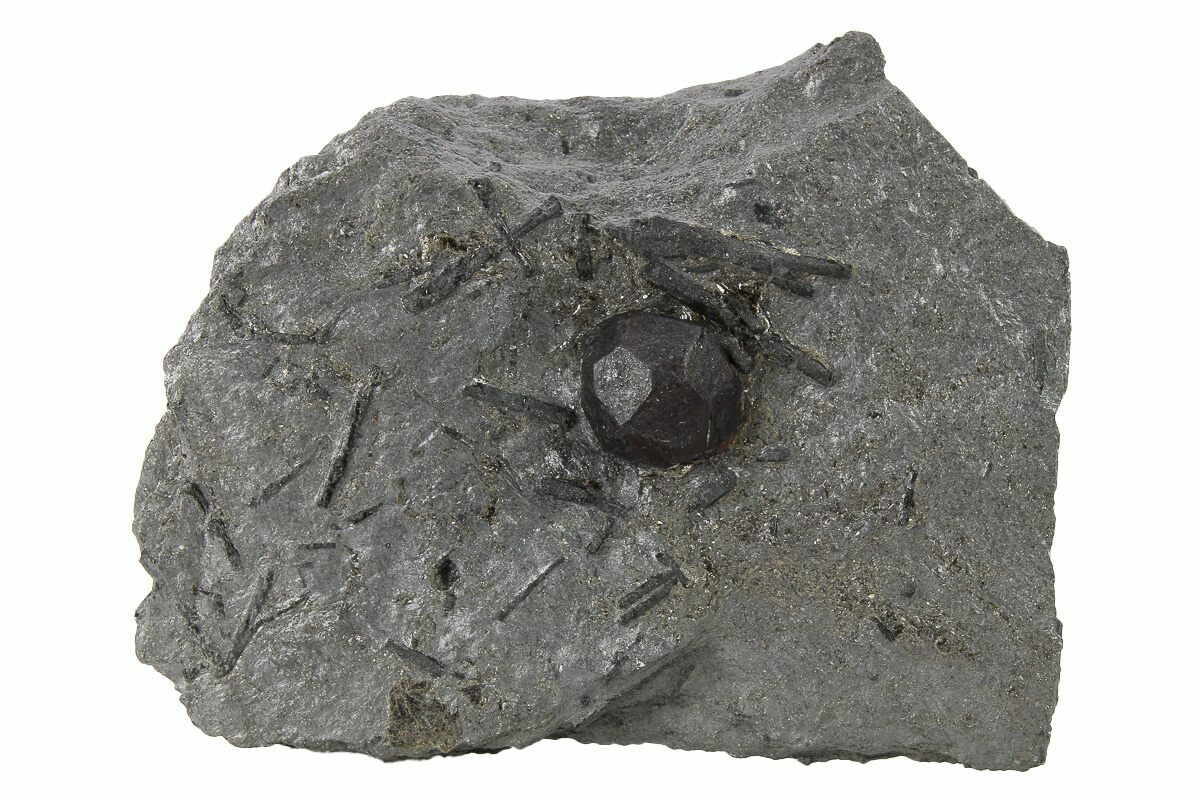 .46" Red Embers Garnet in Graphite - Massachusetts (#272764) For Sale ...