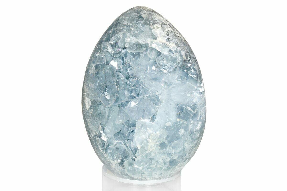 2.75" Crystal Filled Celestine (Celestite) "Egg" Geode - Madagascar ...