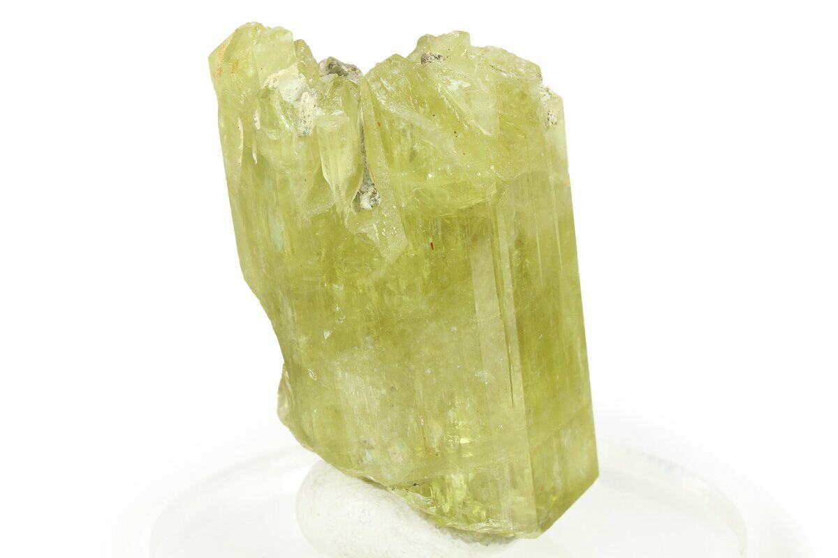 1.4" Gemmy Yellow-Green Apatite Crystal - Morocco (#276483) For Sale ...