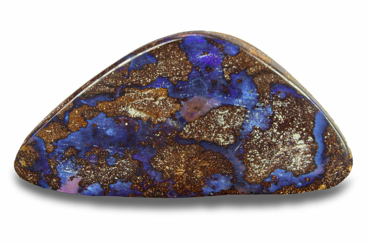 1.16" Galactic Boulder Opal Cabochon - Queensland, Australia (#280314 ...