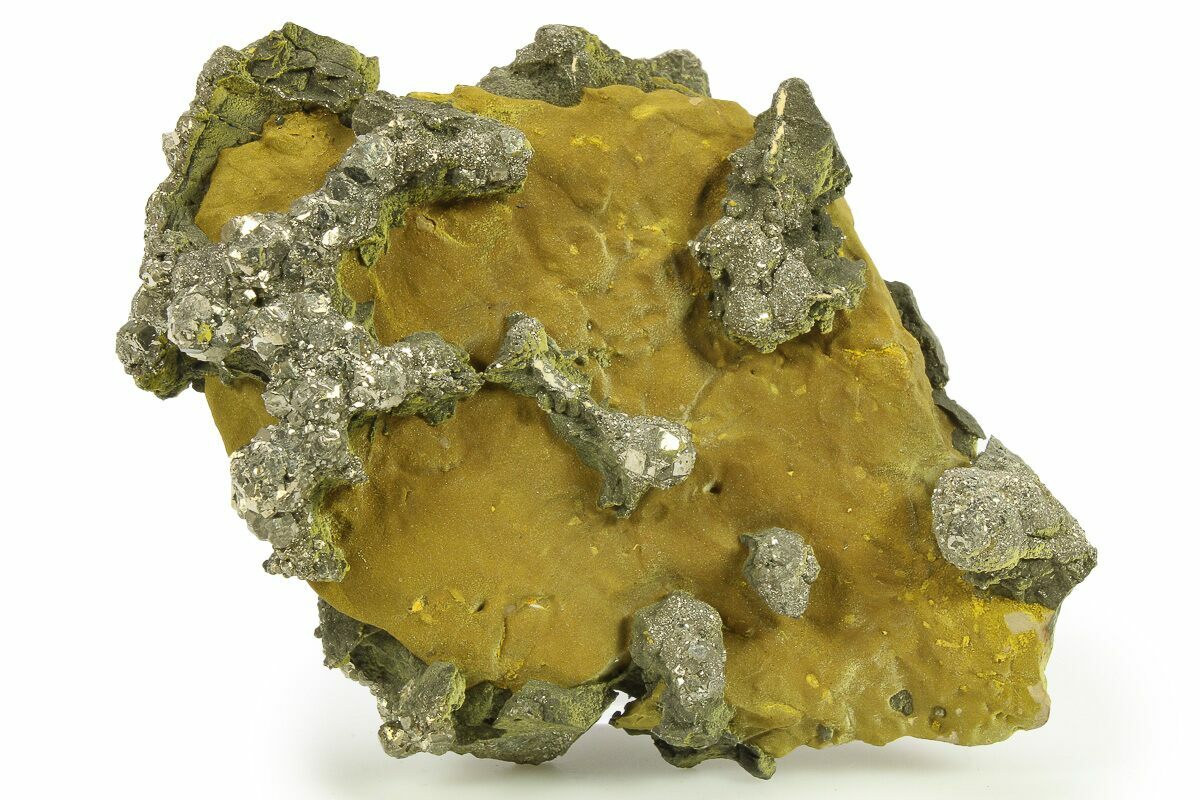 3.55" Golden Pyrite on Limonite Clay - Pakistan (#283736) For Sale ...
