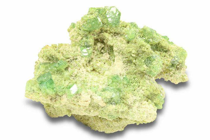 2.85" Gemmy, Green Demantoid Garnet Cluster - Madagascar (#284020) For ...